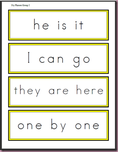 Oceans of First Grade Fun: Fry Phrases